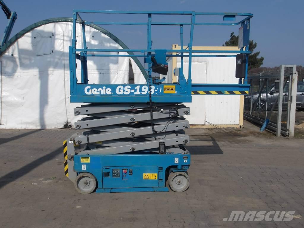 Genie GS 1930, 2016, Pleszew, wielkopolskie, Polen - Brukt sakselifter ...