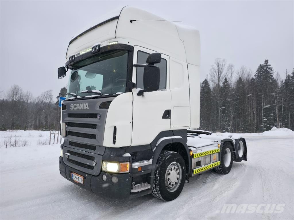 Scania R500 6x2, 2008, Vantaa, Finland - Brukt trekkvogner - Mascus Norway