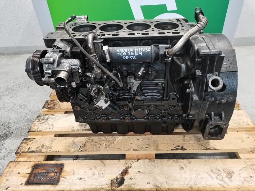 Manitou MLT .... {hull engine Deutz TCD 3,6 L4, Polen - Brukt motorer ...